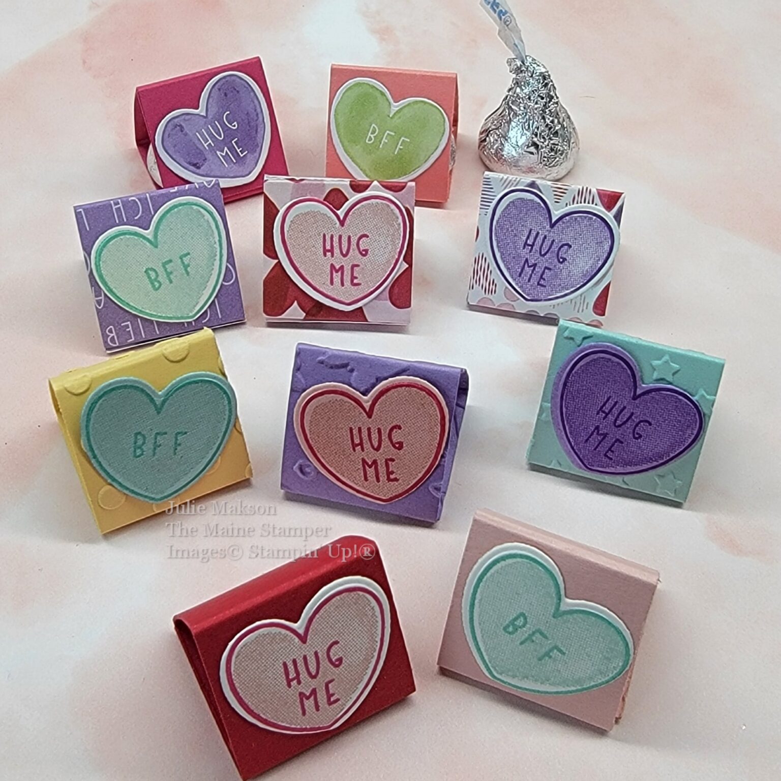 Sweet Conversations Kiss Holder - Page The Maine Stamper