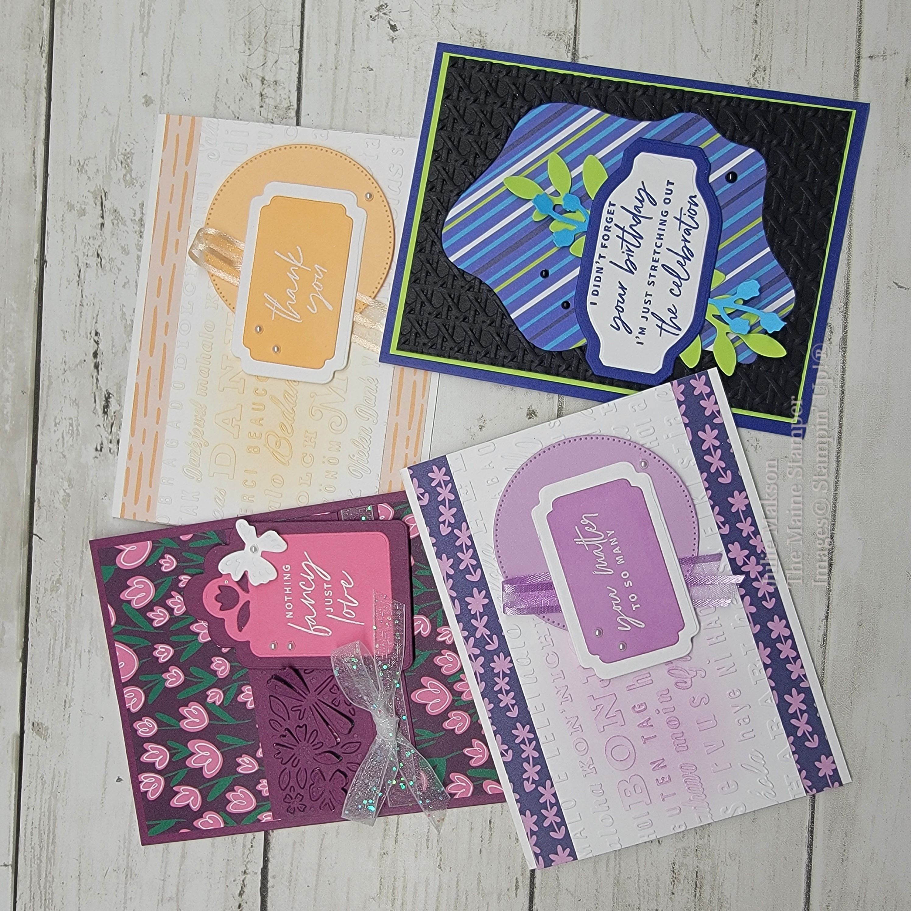 Something Fancy Card Class - Page The Maine Stamper