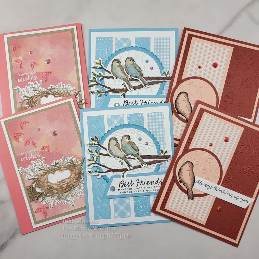 Nested Friends Card Class - Page The Maine Stamper